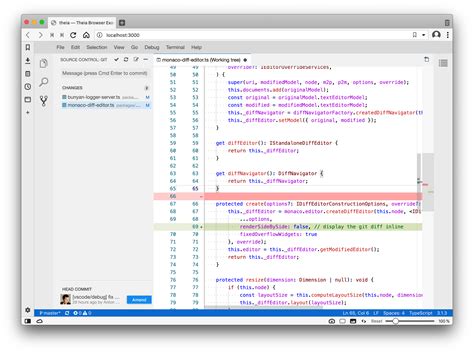 Git Add The Ability To Render The Git Diff Inline · Issue 5650