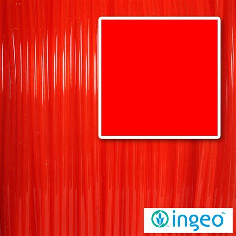 Ingeo Pla Filament Strawberry Red Idig3dprinting
