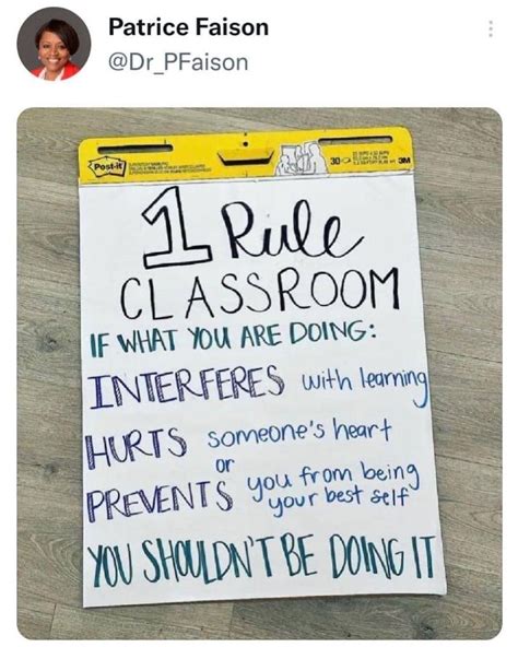 The Only Class Rule You Need Artofit