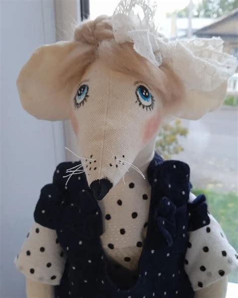 Mouse Matilda R Handmade