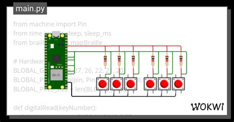 Braille Keyboard Copy 2 Wokwi Esp32 Stm32 Arduino Simulator Braille Keyboard Copy 2 Wokwi Esp32 Stm32 Arduino Simulator