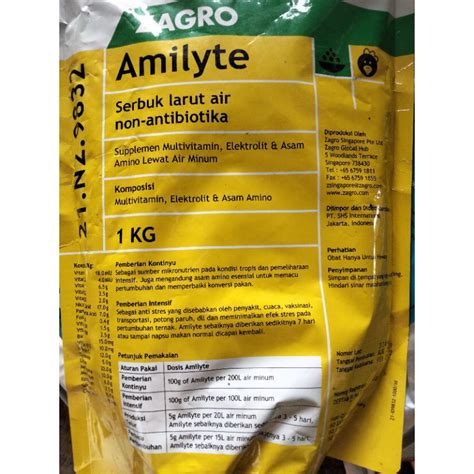Jual Amilyte Vitamin Ayam Dari Pt Shs Shopee Indonesia