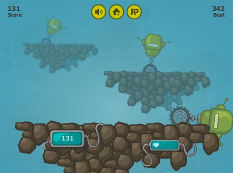 One Wheeled Robot Play Online On Flash Museum 🕹️