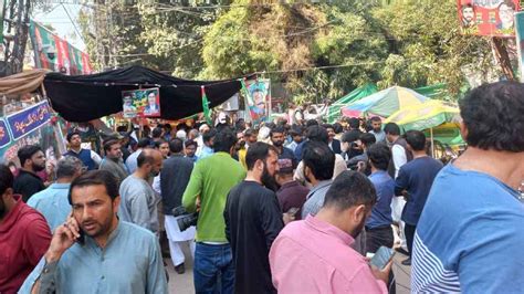 Police Use Water Cannon Tear Gas On Imran Khans Supporters As Rallies