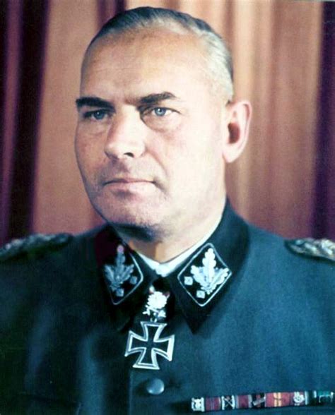Nazi Jerman Foto Felix Steiner Komandan Divisi Ss Wiking