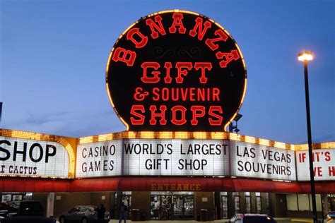 Bonanza T Shop Souvenir Store Address And Opening Hours Las Vegas
