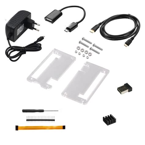 raspberry pi zero w usb adapter with hdtv cable otg camera cable and