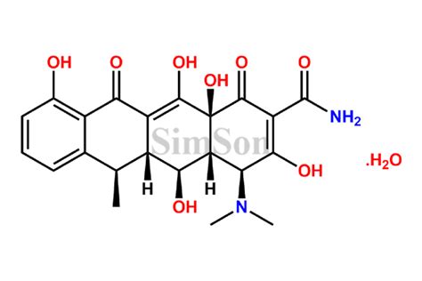 Doxycycline Monohydrate CAS No Simson Pharma Limited