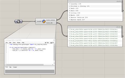 Differing Rooms Names Rhino Grasshopper Rhino Plugin Pollination Discourse
