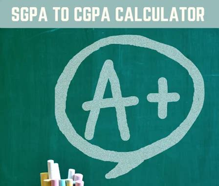 Best SGPA To CGPA Calculator Online Accurate