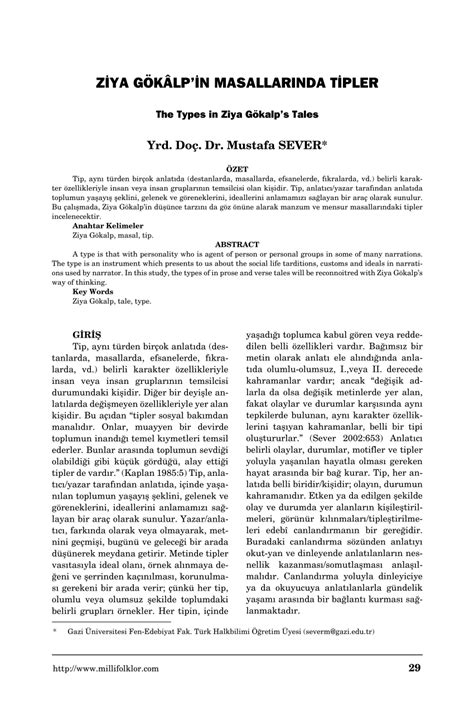 pdf the types in ziya gokalp s tales