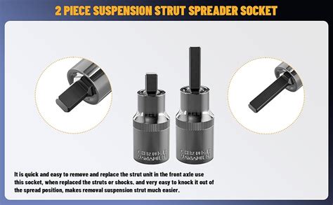 Strut Nut Socket 16mm 18mm 19mm 21mm 22mm 24mm With