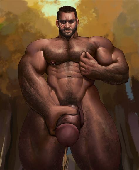 Rule 34 Balls Bara Barret Wallace Beard Beefy Big Penis Black Hair Body Hair Br Nhyaa Daddy
