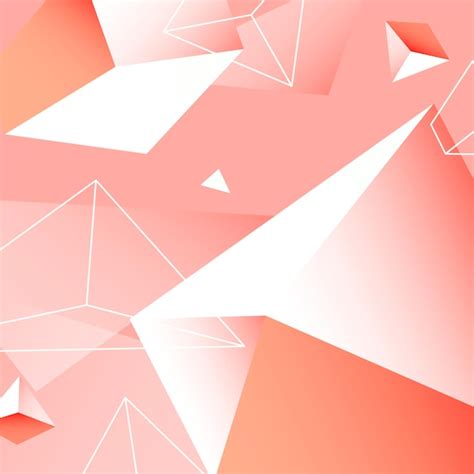 Free Vector Pink Geometrical Patterned Background Vector