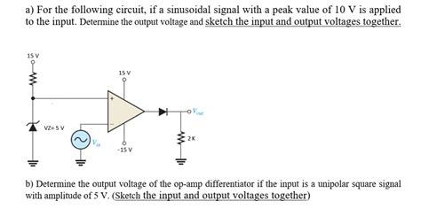 Answered A For The Following Circuit If A Bartleby