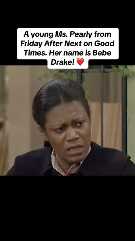 Classic Good Times Episode Bebe Drake And Hearing Concerns Tiktok