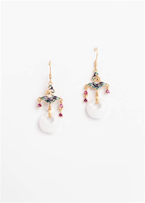 Feng Huang Hook Earrings • Dreamscaped