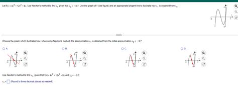solved let f x 4x3 12x2 8x use newton s method to find x1