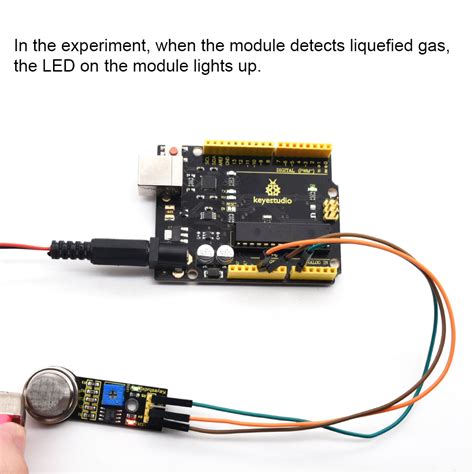 Keyestudio MQ LPG Gas City Gas Sensor Module For Arduino