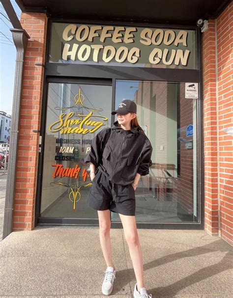 셋업간절기트레이닝세트바람막이3부반바지a라인 데일리 아노락 후드집업 밴딩팬츠 세트 4color