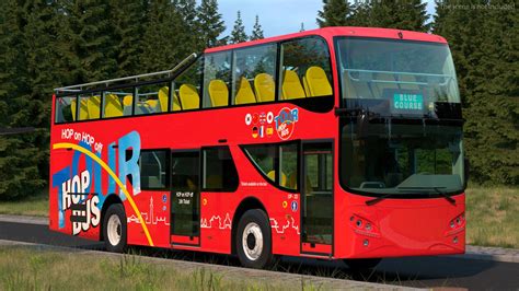 Double Decker Buses Collection 3d Model 199 3ds Obj Max C4d Ma