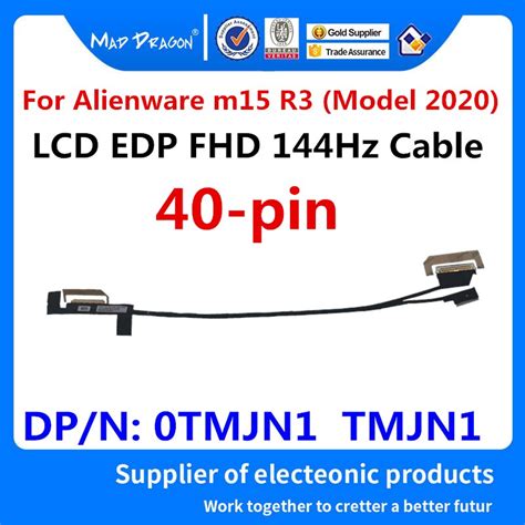 ใหม่ ของแท้ สายเคเบิลหน้าจอ Lcd Led Lvds สําหรับแล็ปท็อป Dell Alienware
