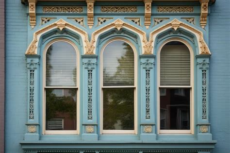 Premium Photo Victorian Window With Intricate Tracery Work