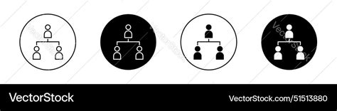 Chart Tree Icon Royalty Free Vector Image VectorStock