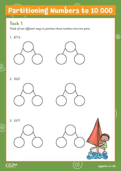 Flexible Partitioning To 10 000 Problems Foundation Year 4 Cgp Plus