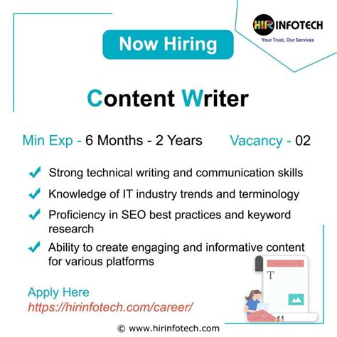 Hiral P On Linkedin Job Cv Wearehiring Contentwriters