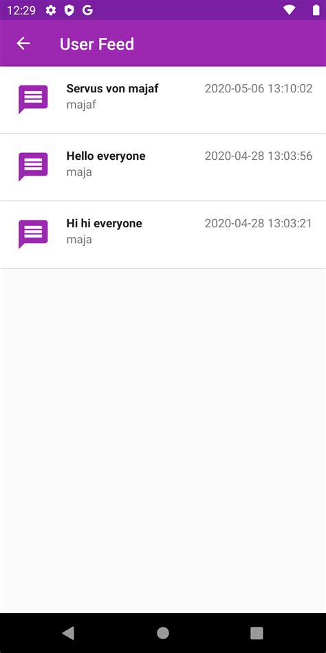 Github Mfrancetictwitter Clone Twitterclone App For The Complete Android Developer Course By