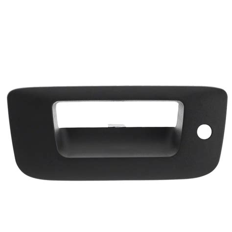 Silverado 1500 Tailgate Handle Bezel Smooth Black 07 13 Silverado