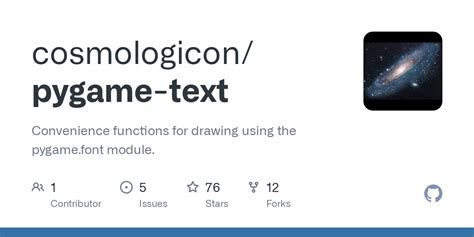 GitHub Cosmologicon Pygame Text Convenience Functions For Drawing