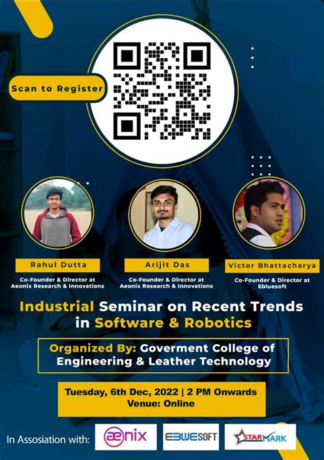 Industry Engineering Computerscience Robotics Iot Seminar