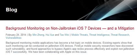 悲報iOS に新たな脆弱性不正アプリでユーザーの入力内容が監視される恐れあり enjoypclife net