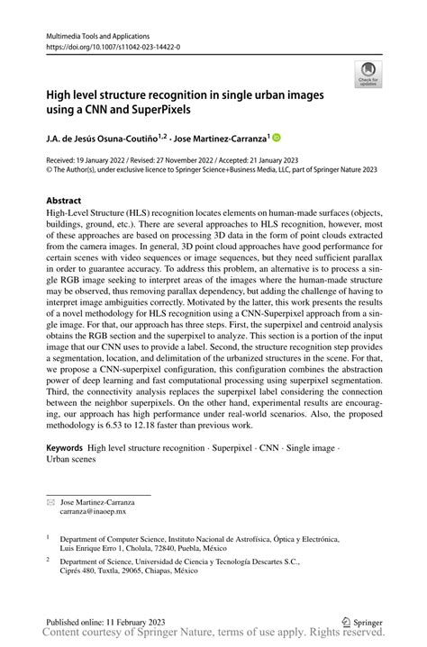 high level structure recognition in single urban images using a cnn and