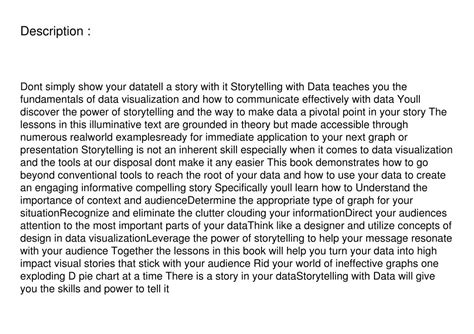 Ppt Download Storytelling With Data A Data Visualization Guide For Business Professi