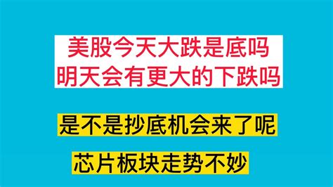 12 19 美股今天大跌是底吗明天会有更大的下跌吗是不是抄底机会来了呢 芯片板块走势不妙 特斯拉TSLA离底越来越近 YouTube