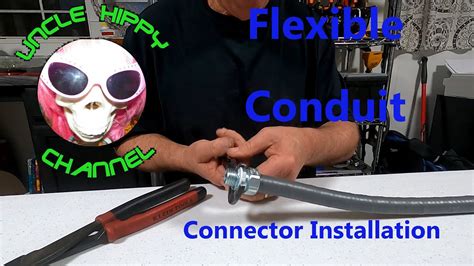 Liquid Tight Flex End Installation Youtube