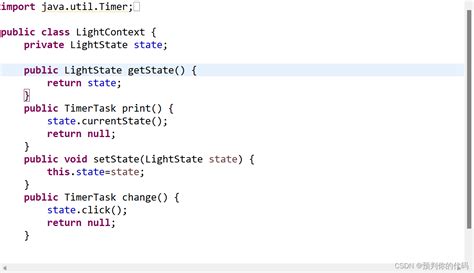 软件体系结构与设计模式 状态模式实验某系统中有一信号灯和一个按钮信号灯的初始颜色为绿色。按一下按钮颜色变为红 Csdn博客