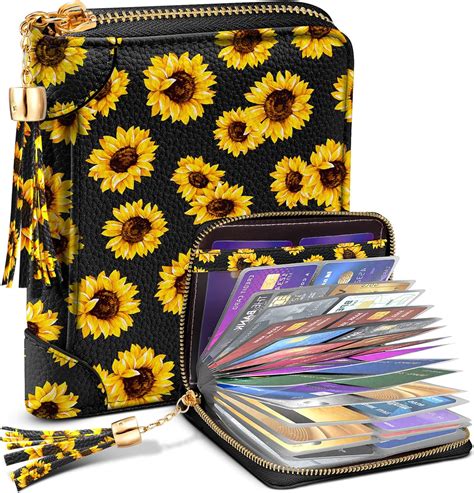 Bistup 【40 Slots Credit Card Holder For Women Girls Cute