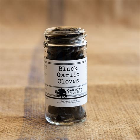 Black Garlic Cloves Whole Oaktown Spice Shop