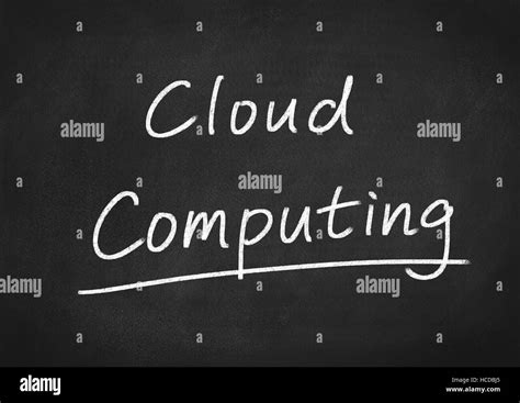 Cloud Computing Concept Stock Photo Alamy