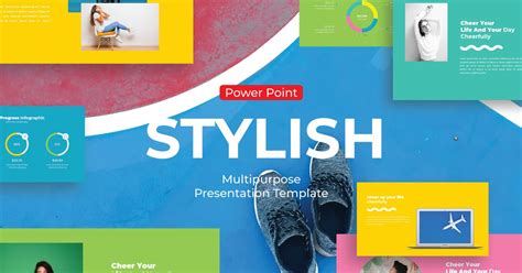 Стильный шаблон Powerpoint Шаблоны презентаций Включая
