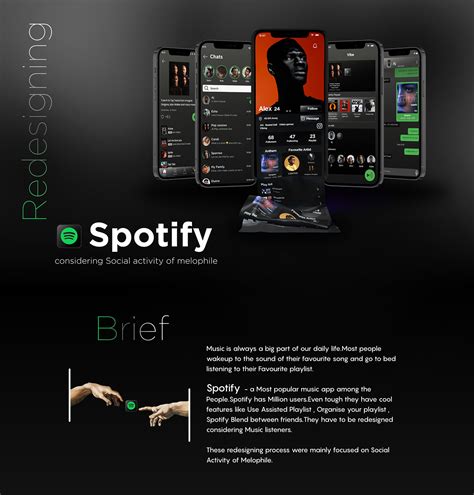 Redesigning Spotify For Melophile Behance