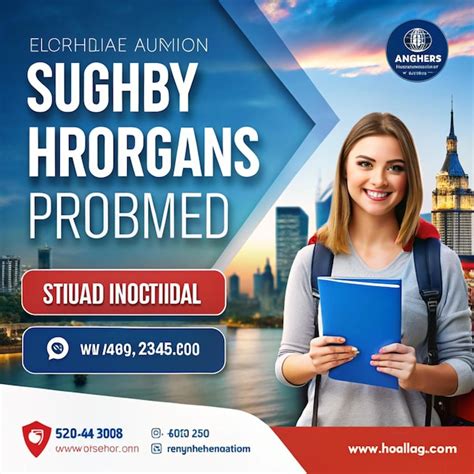 A Poster For A Woman With A Book Called Gerbs On It Premium Ai Generated Image