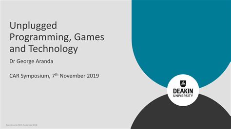 pdf unplugged programming games and technology · unplugged programming games and technology