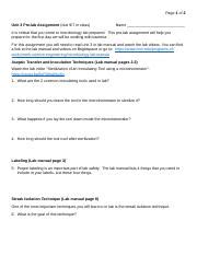 Unit Pre Lab Assignment Docx Page Of Unit Pre Lab Assignment Due In Class Name It