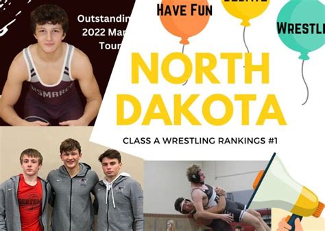 North Dakota Class A Rankings 1 Dakotagrappler