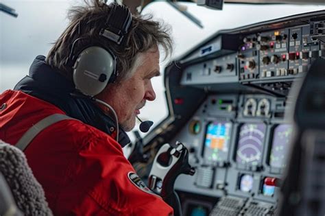 Emergency Procedures During Fligh Ar Generative Ai Premium Ai Generated Image